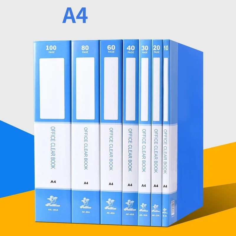 3-Pcs-Manufacturer-Stationery-A4-Plastic-Folder-New-Material-Pp-Binder ...