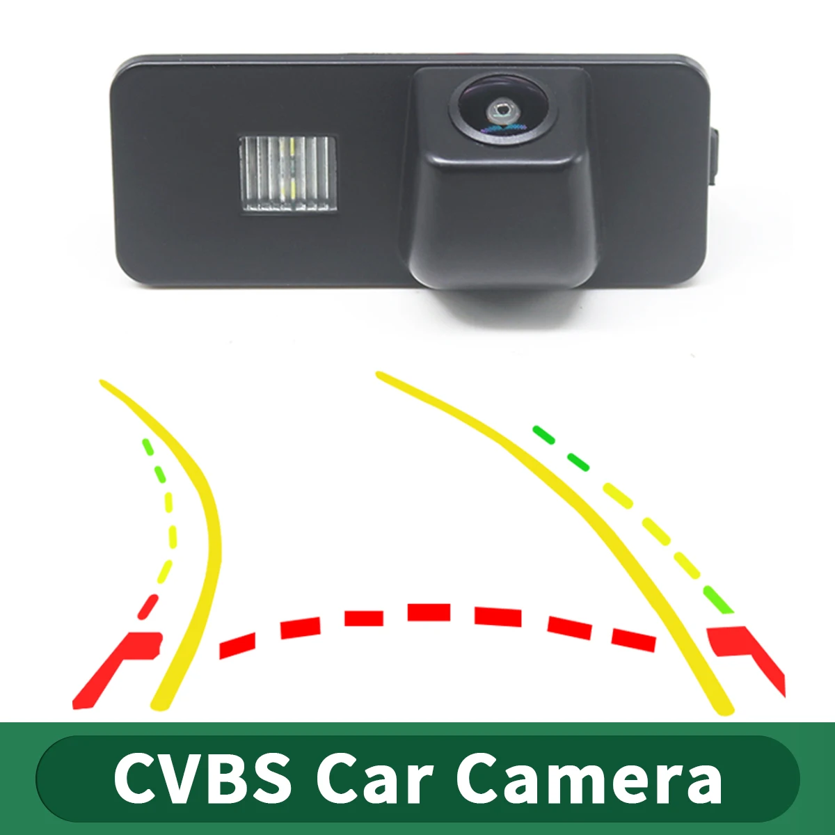 CVBS 170° Wide Angle Car Rear View Reverse Camera For VW GOLF PASSAT 5 ...