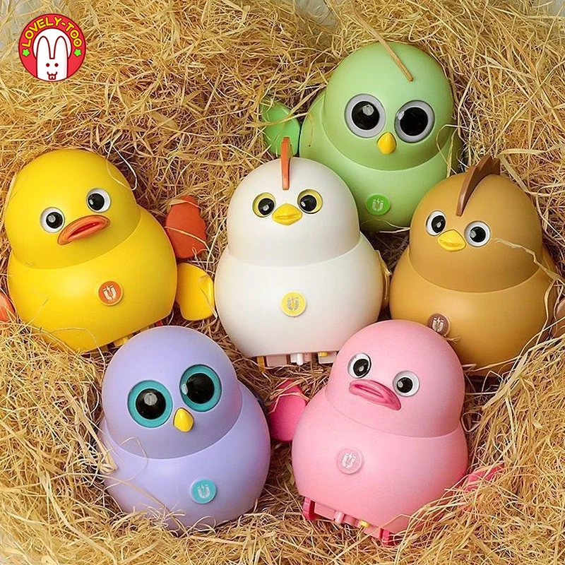Cute Swinging Magnetic Electronic Pets Walking Chicken Toys For Girls ...