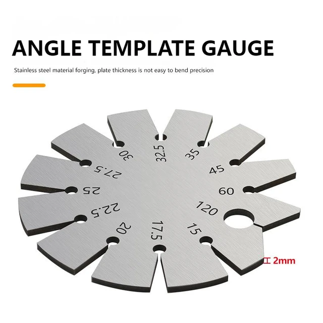 20 Degree Angle Template