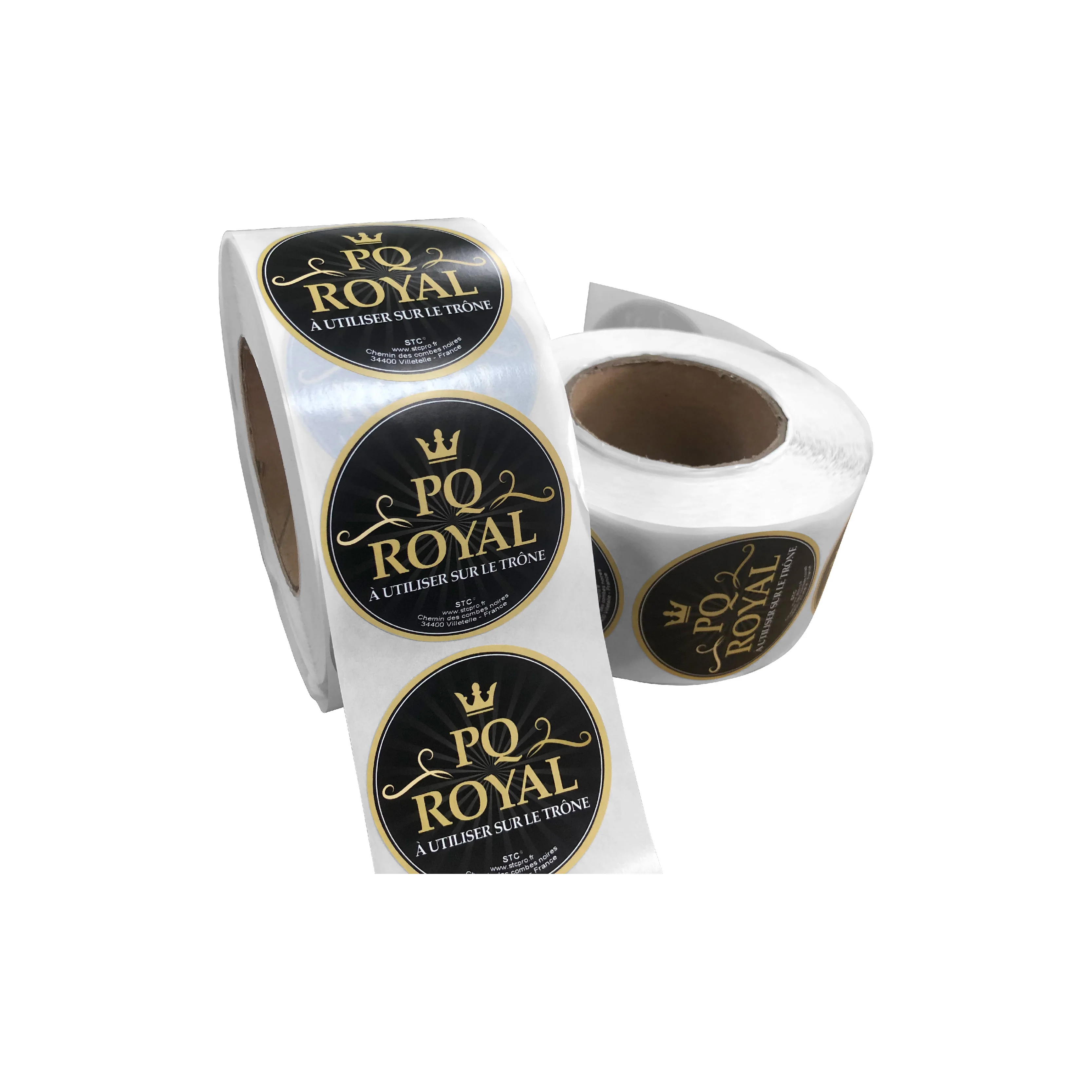 Custom-Circle-Logo-Labels-Stickers-Printed-Store-Name-Package-Seal ...