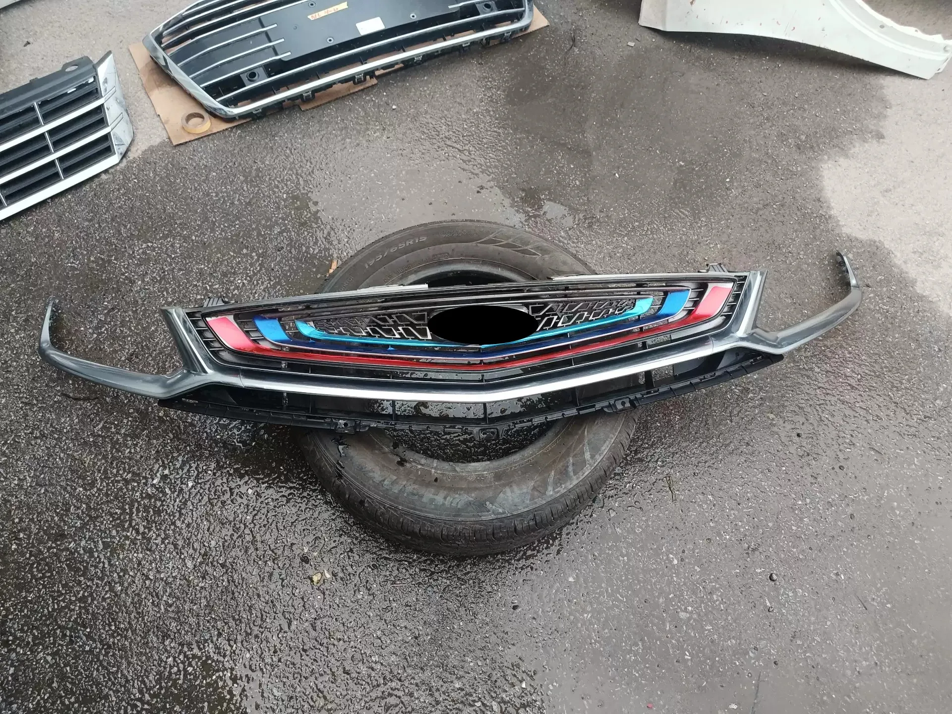 Car Mesh Grill Front Bumper Grille Mask Radiator Grille For Geely ...