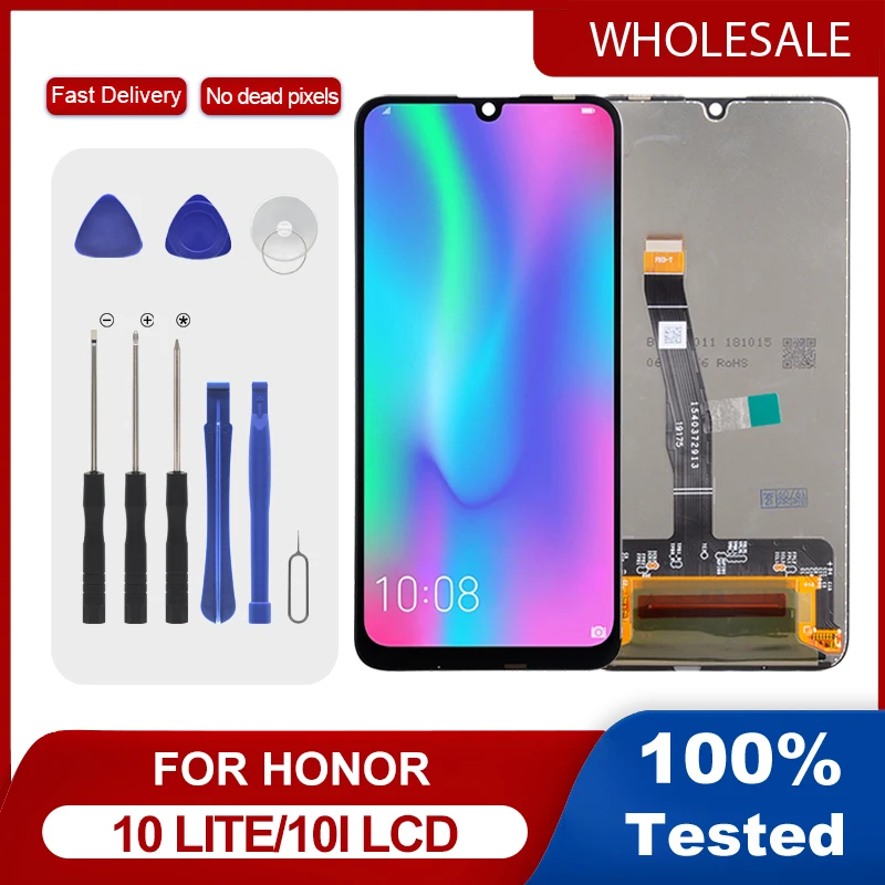 1Pcs 6.21 Inch For Huawei Honor 10 Lite Lcd Touch Panel Screen ...