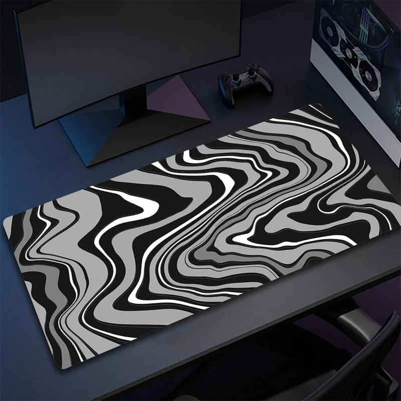 Mouse Pad Art Strata Liquid Computer XXL Keyboard Mats Large Gaming ...