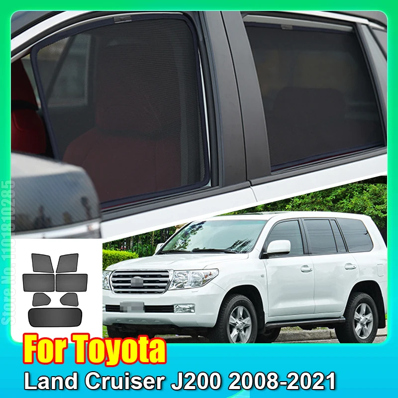 For-Toyota-Land-Cruiser-LC-200-2008-2021-Car-Window-SunShade-Shield ...