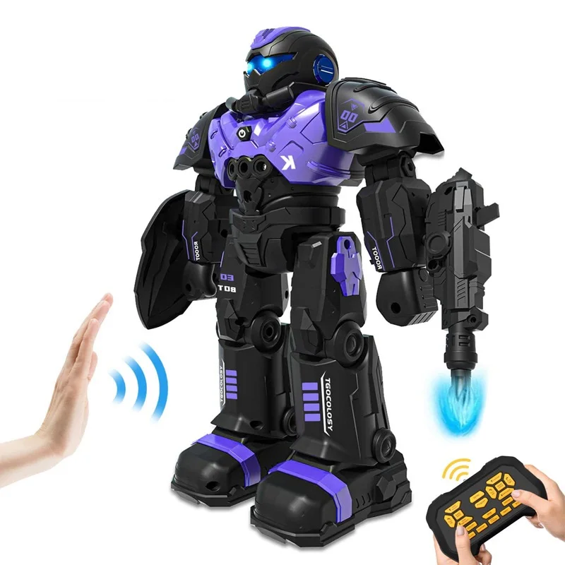 JJRC-Robot-de-control-remoto-para-ni-os-Robot-de-polic-a-de-combate-mec ...