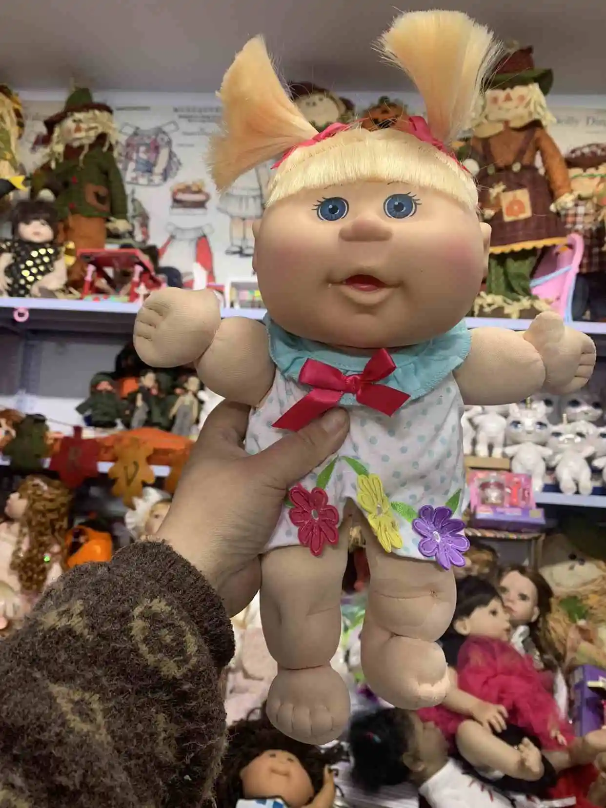 En existencia Muñeca Cabbage Patch original Muñeca de vinilo Linda ...