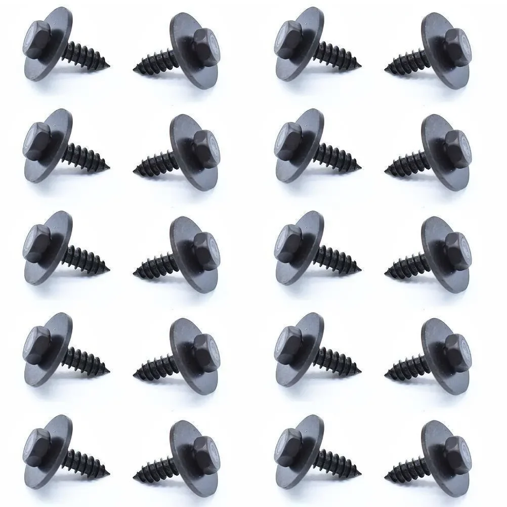 20Pcs-Hex-Head-Screws-Splash-Guard-Retainers-Underbody-Shields-For ...