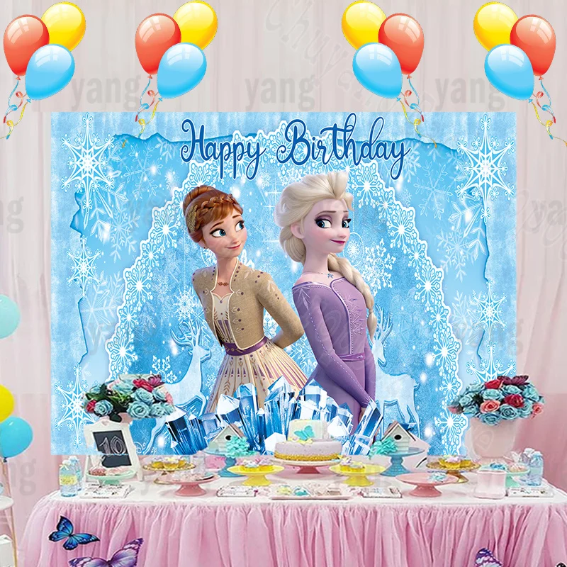 Disney Frozen Ice Background Pink