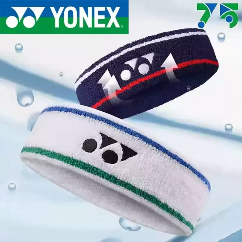 YONEX-2-Pack-Badminton-Turban-Tennis-Sports-Turban-Headband-Fitness-Sweat-absorbent-Non-slip ...