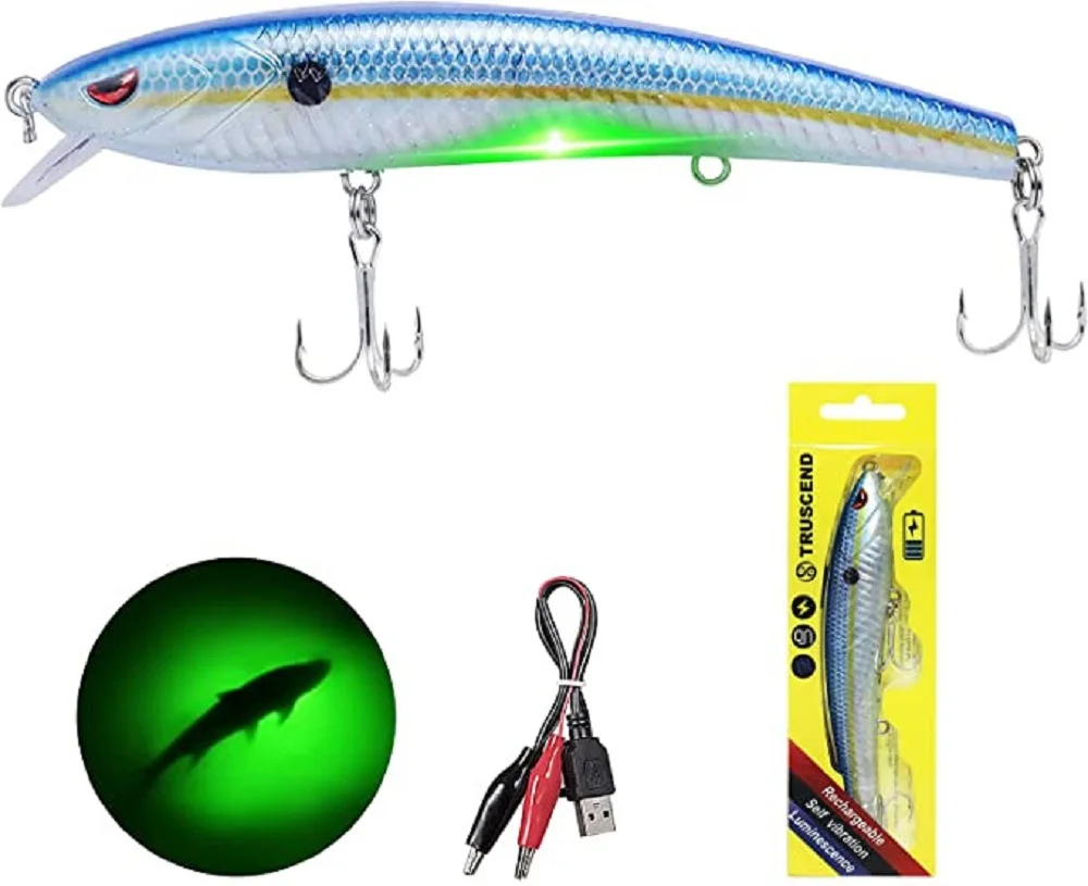 TRUSCEND-Electronic-Fish-Smart-Bait-Robot-Fishing-Bionic-Lures-Fake-USB ...