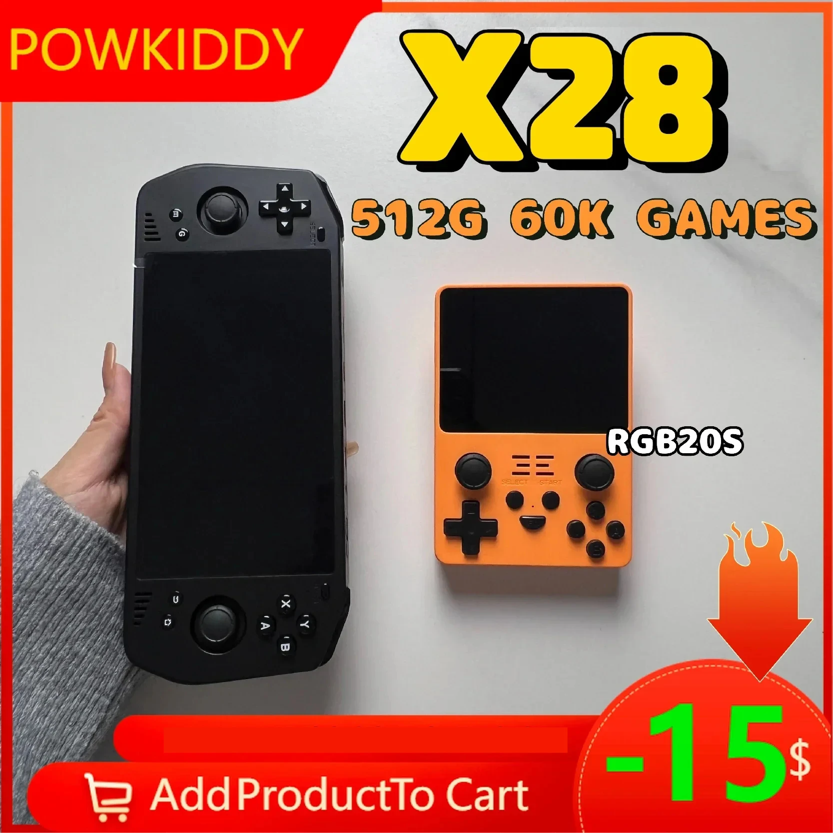 Powkiddy-X28-RGB20S-Open-Source-Handheld-Game-Consoles-5-5Inch-Touch ...
