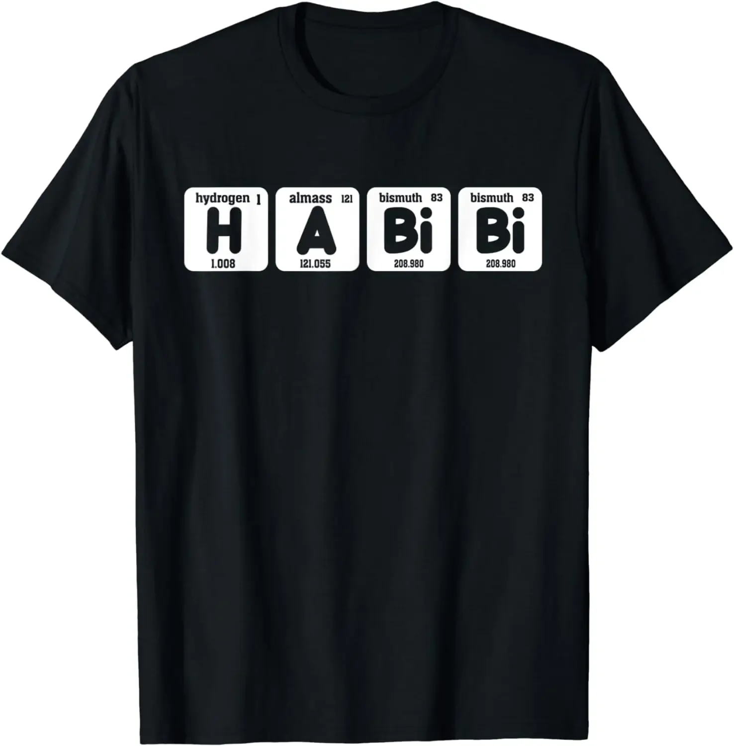 Habibi-Arabic-Love-Lebanese-Word-Periodic-Table-T-Shirt-Funny-Clothing ...