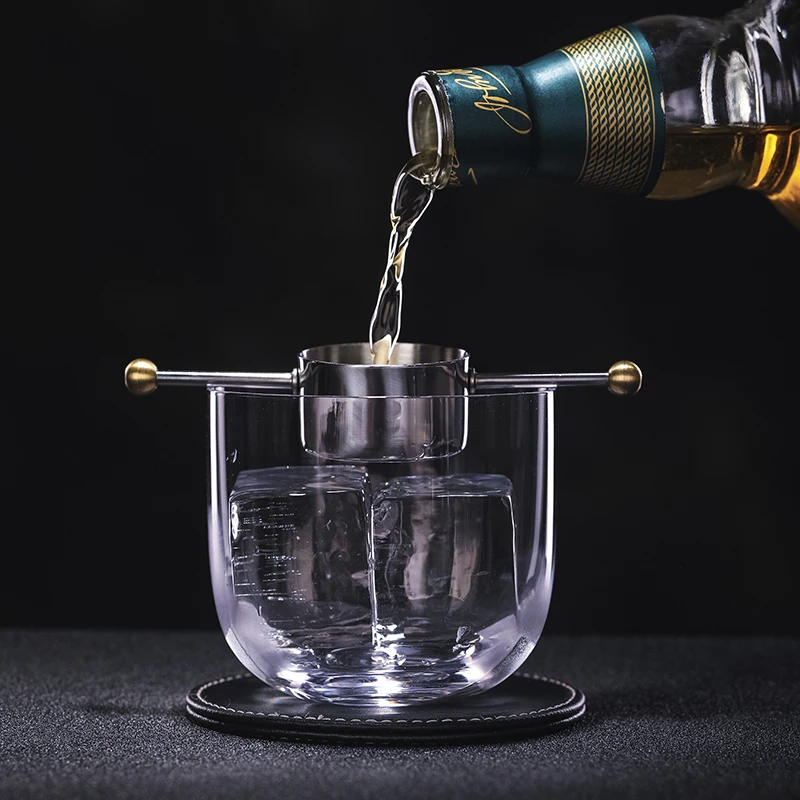 30ml Measuring Cup Tools Bar Measure Cocktail Jigger With Handle For ...