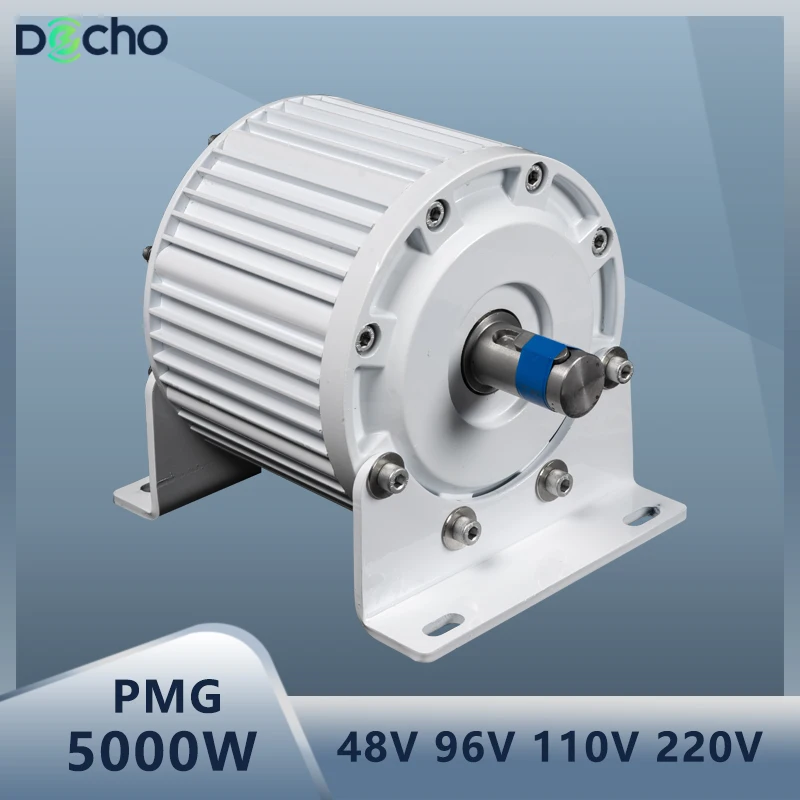 PMG-5KW-Permanent-Magnet-Generator-Three-Phase-48V-96V-110V-220V-Low ...