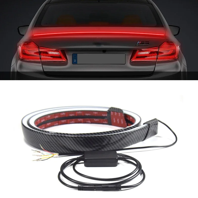 Car-Rear-Spoiler-Light-Reverse-Double-Flash-Lights-Universal-Car-Signal ...