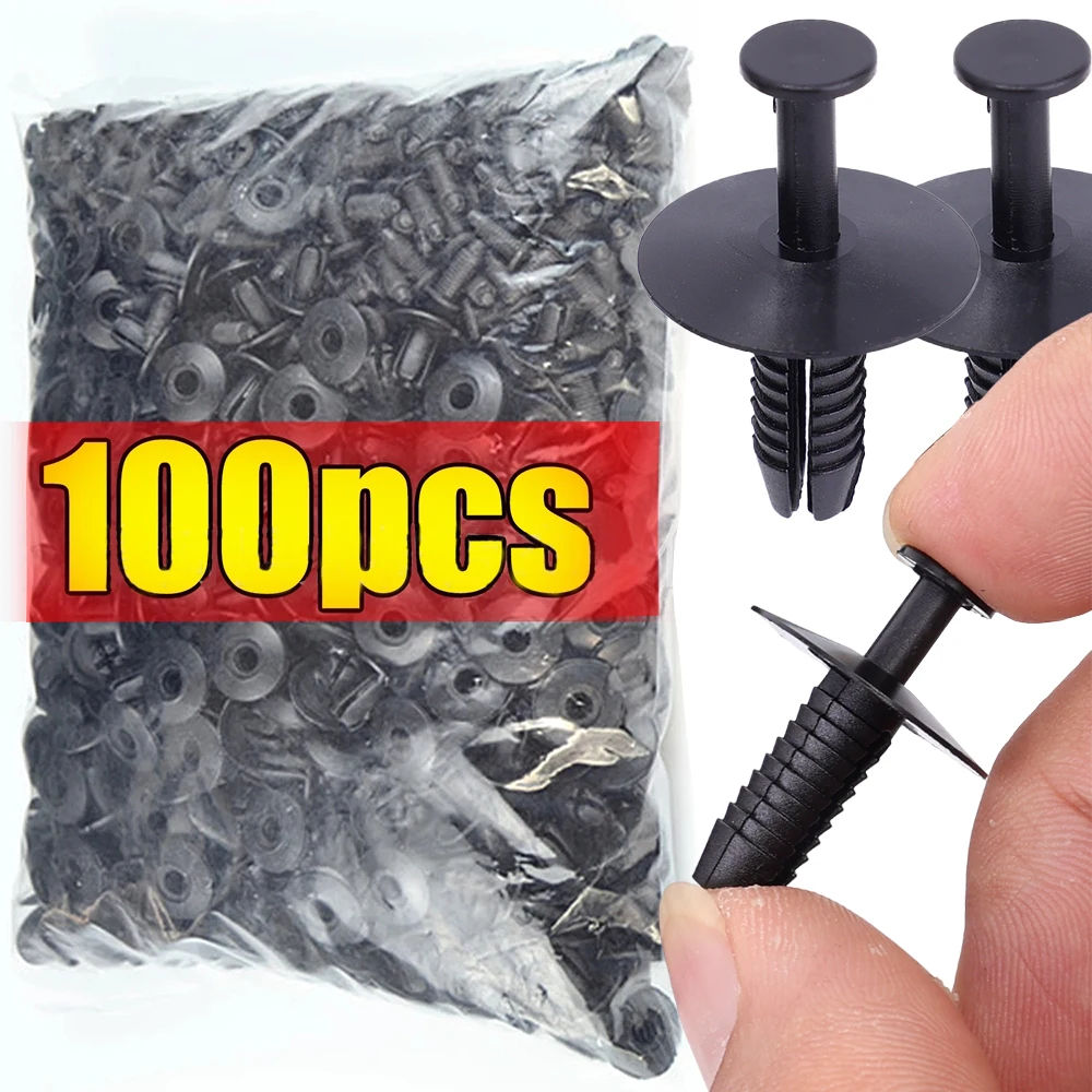 POM Car Bumper Trim Clips for Mercedes BMW357 Series Black Push-In ...