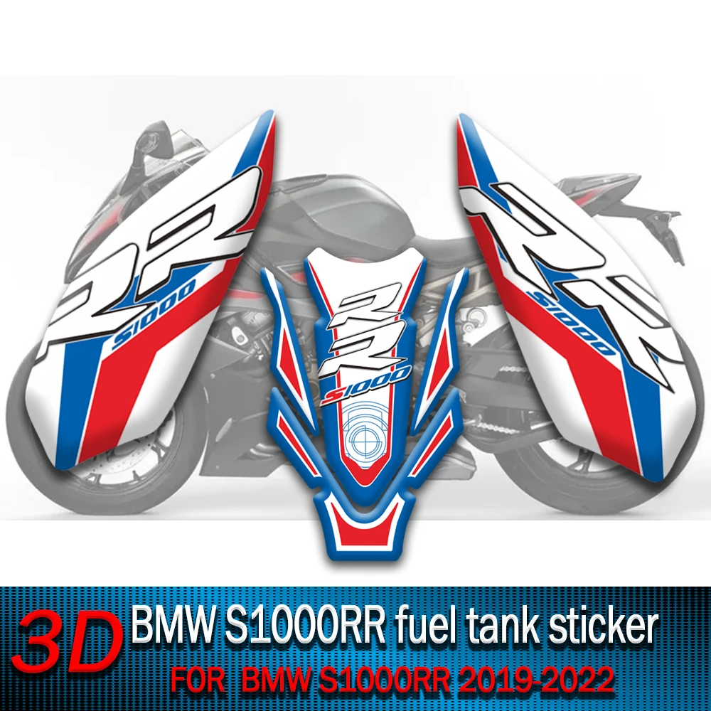 For BMW S1000RR S 1000 RR Sticker Protector s1000rr Fuel Tank Pad Knee ...