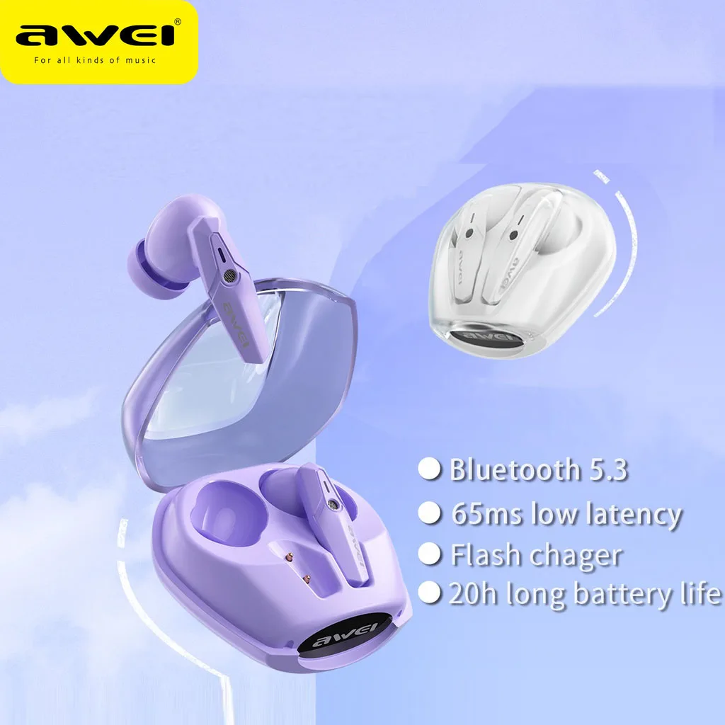 Awei Tws Bluetooth Headphones | Awei Bluetooth Earphones | Awei Wireless Earphones - T25 ...