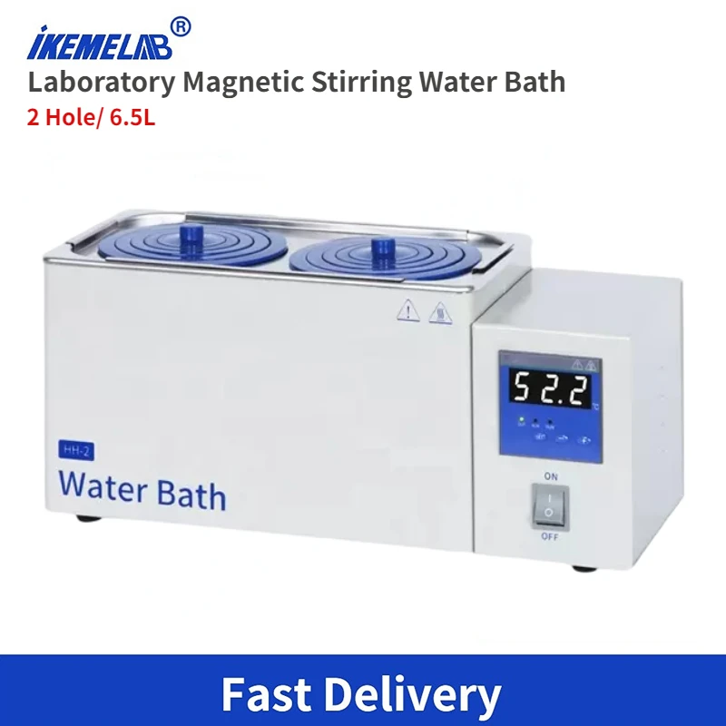 IKEME Laboratory Thermostat Water Bath Heater High Quality Double Hole ...
