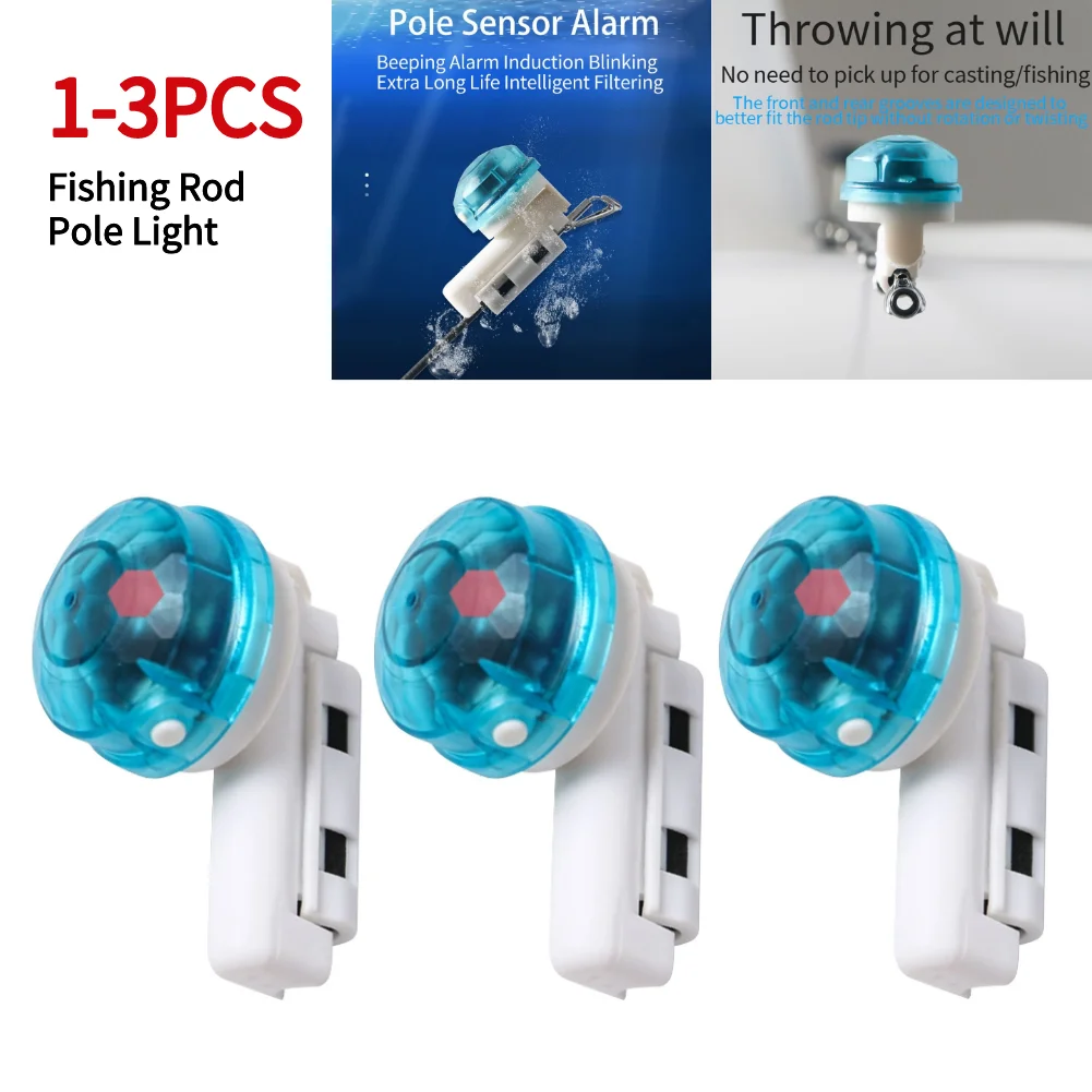 Fishing Electronic Rod Light Universal Fish Bite Alarms Light Antiskid ...