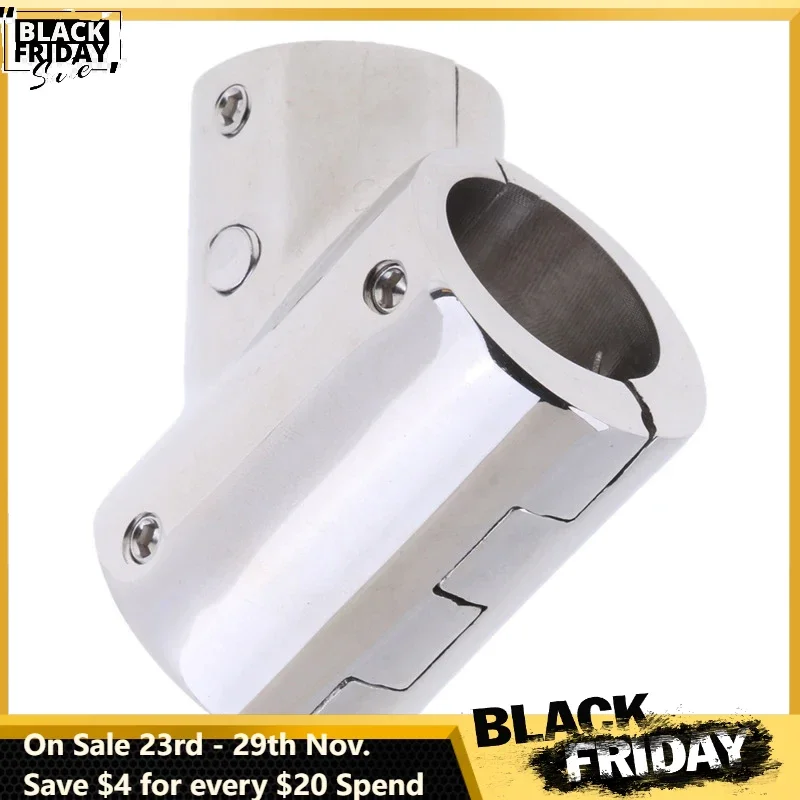 316-Stainless-Steel-Boat-Marine-Handrail-60-Degree-T-Tee-Fitting-Rail ...