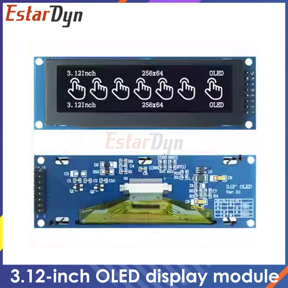 3.12 inch OLED Display Module SSD1322 256x64 for Arduino STM32 ...