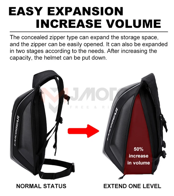 überfüllter Rucksack