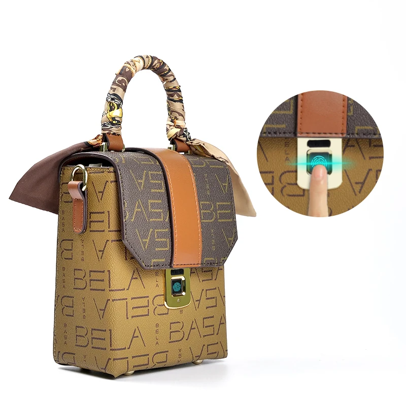 Woman-Fingerprint-Lock-Handbag-Security-Lady-Purse-For-Girls-Birthday ...