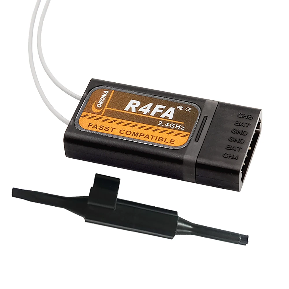Corona-R4FA-4CH-2-4Ghz-FUTABA-FASST-Receiver-For-10C-12FG-14SG-16SZ ...