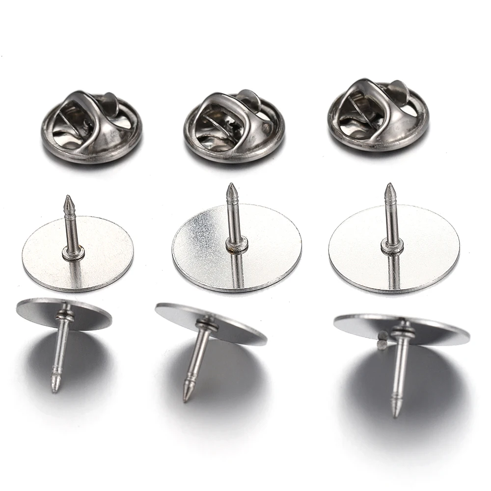 10pcs-Stainless-Steel-Butterfly-Tie-Tack-Backs-Brooch-Pin-Base-Cufflink ...