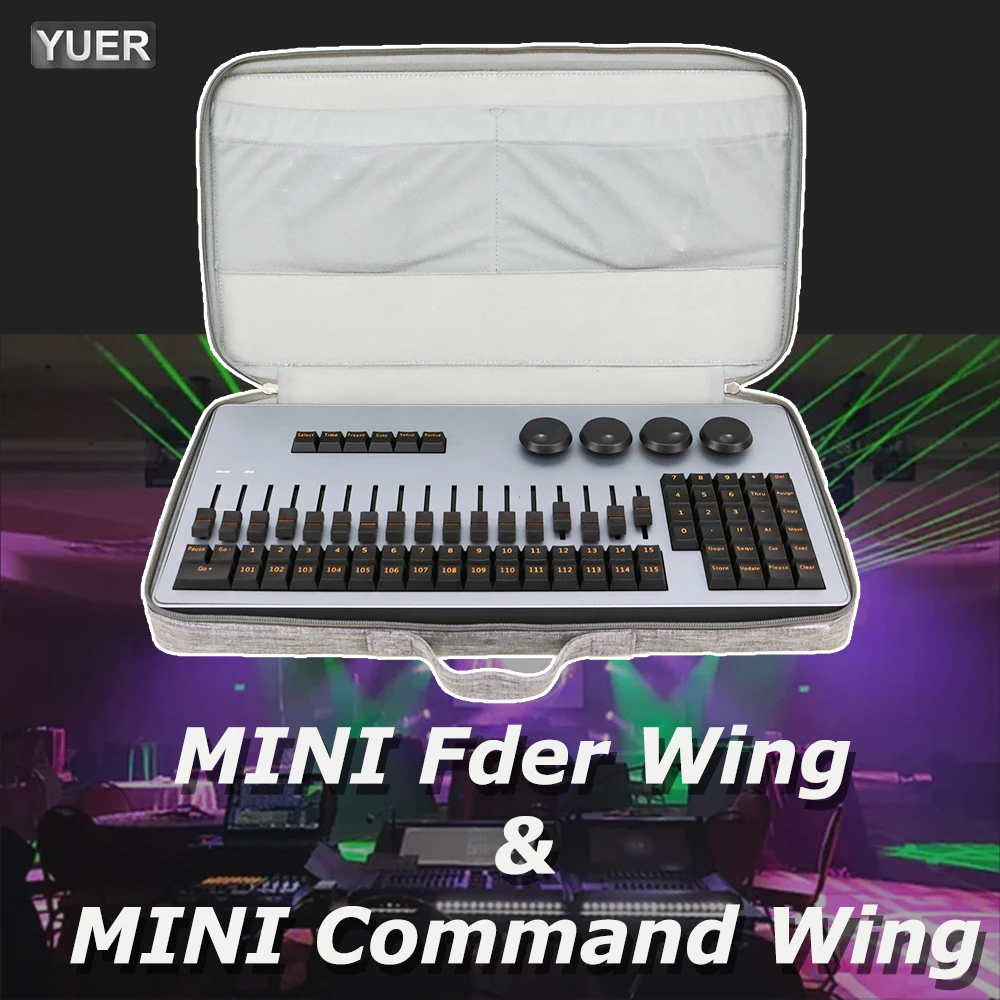 YUER-Mini-MA-Command-And-Fader-Wing-Stage-Effect-Lighting-Console-For ...