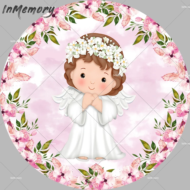 Pink Baptism Backgrounds