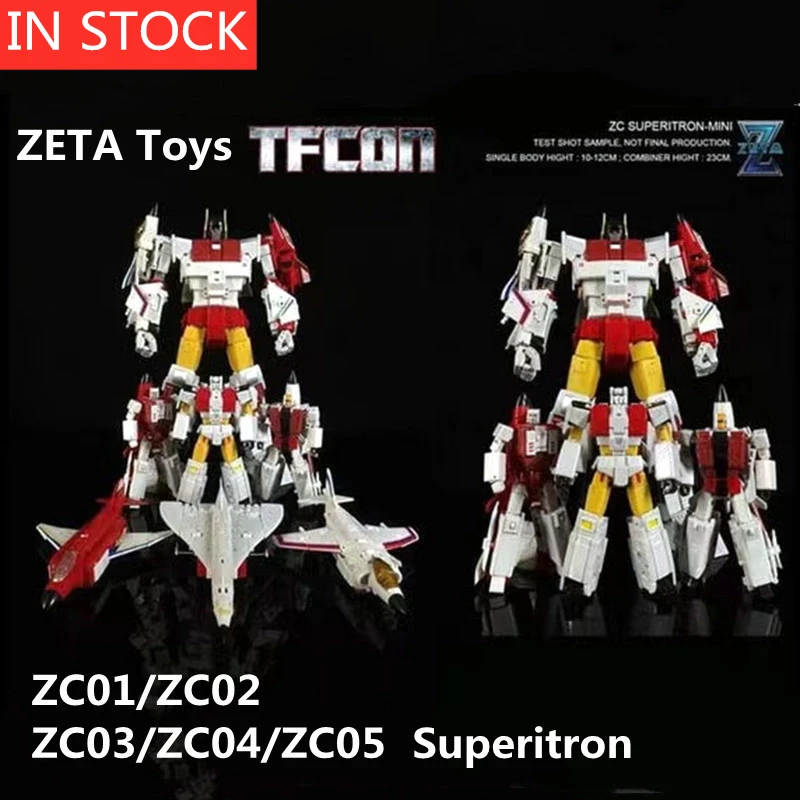 NEW Transformation ZETA Toys Superion ZC01 Skydive ZC02 Air Raid ZC03 Silverbolt ZC04 Firefligh ...