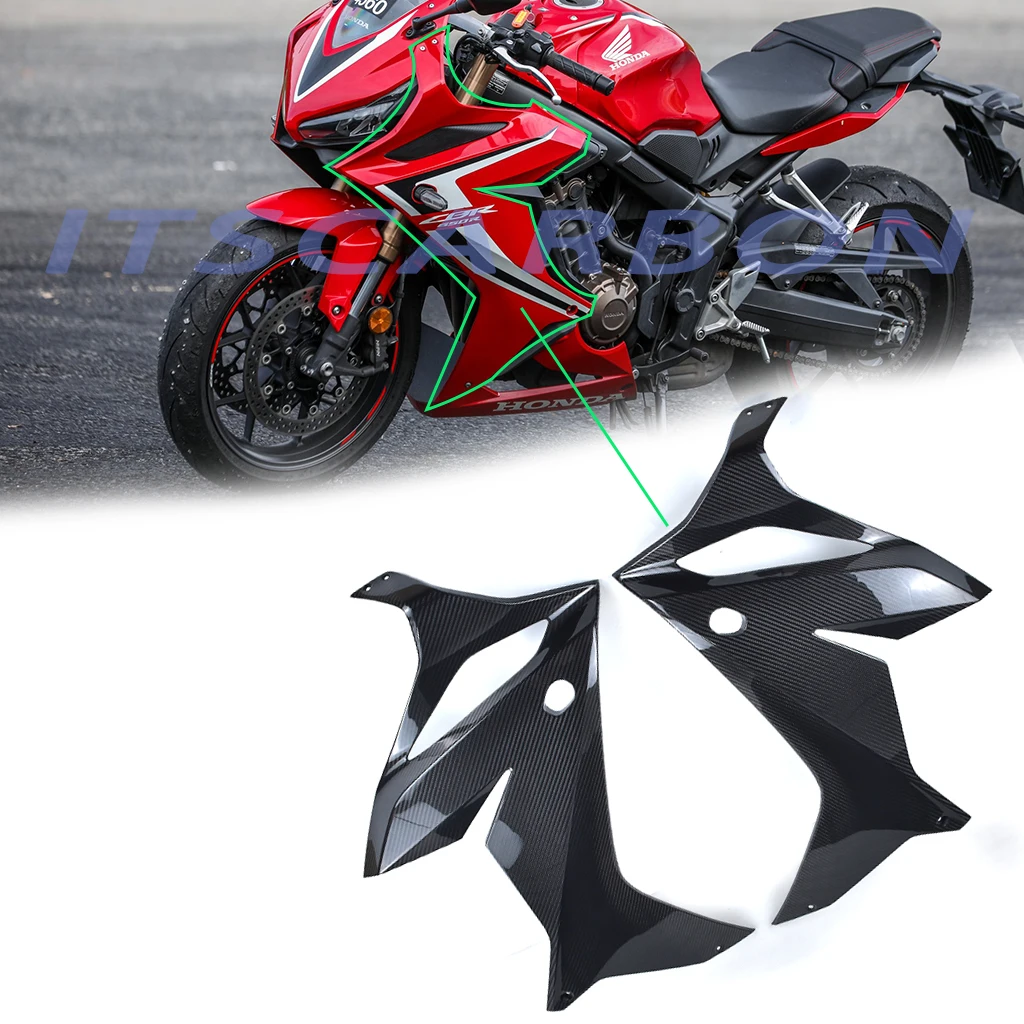 Para honda cbr650r 2019 2020 2021 acessórios da motocicleta 3k fibra de ...