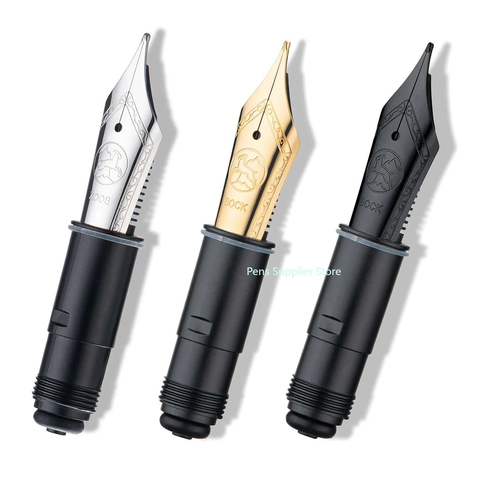 German-No-6-BOCK-Nib-Fountain-Pen-Nib-Original-Imported-Silver-EF-F-M-B ...