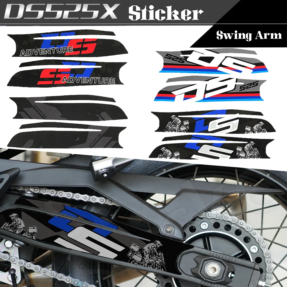 For-VOGE-525DSX-SwingArm-3M-Stickers-Motorcycle-Accesories-Adventure-Protector-Decals-Valico-DSX ...