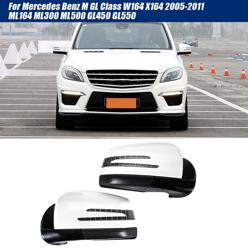 Folding-Rearview-Mirror-For-Mercedes-Benz-W164-ML-GL-Class-ML300-GL450 ...