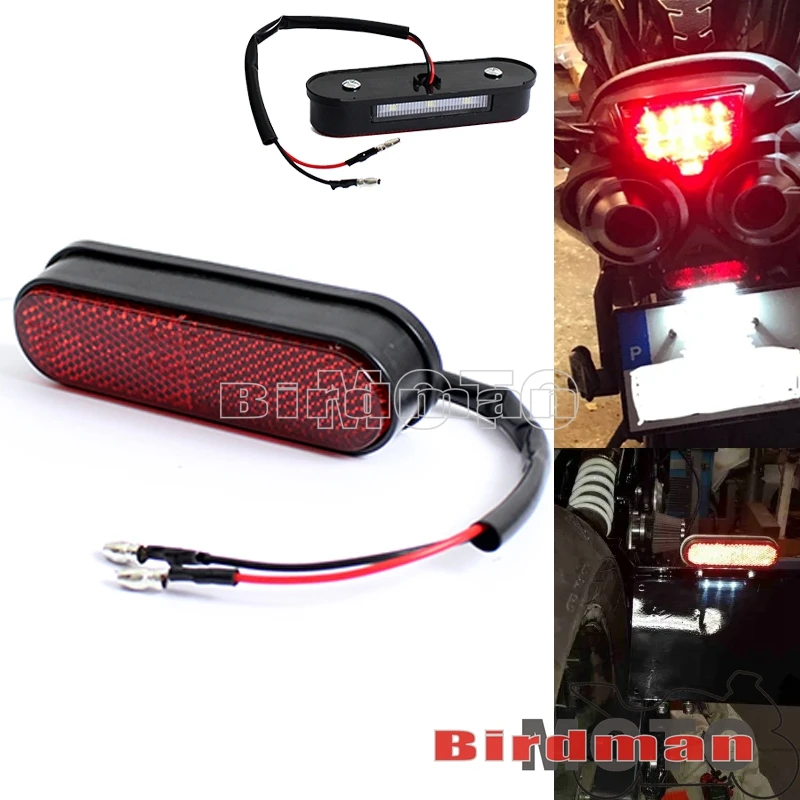 Rear-Reflector-License-Plate-Lamp-Tail-Tidy-Number-Plate-Light-Safety ...