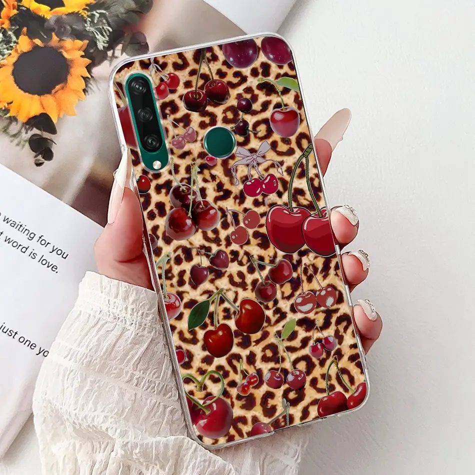 Для Huawei Y6p MED-LX9 MED-LX9N модный чехол для телефона с буквенным ...
