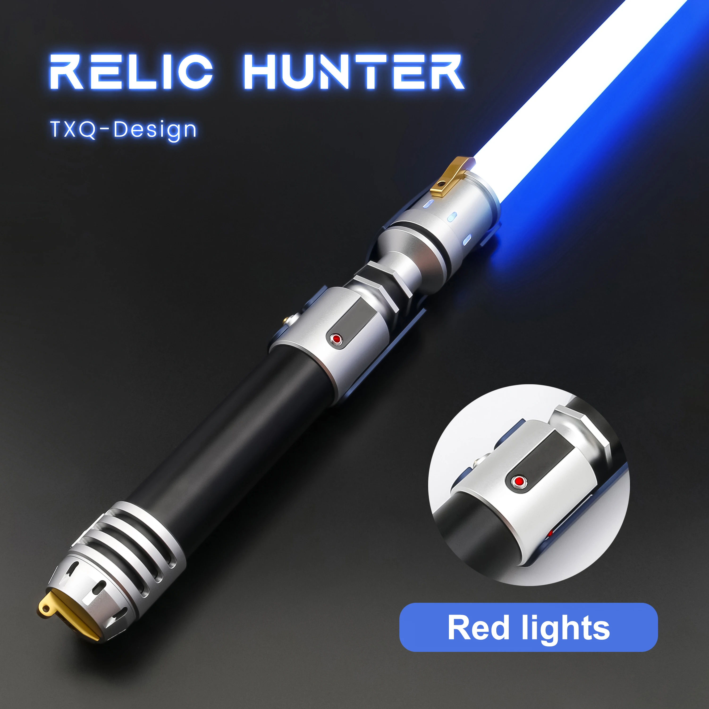 TXQSABER-Relic-Hunter-Neo-Pixel-Lightsaber-Metal-Hilt-Heavy-Dueling ...
