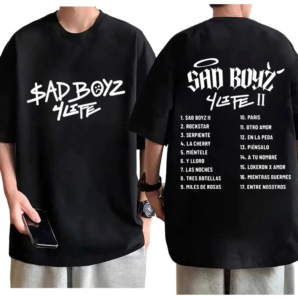 Singer-Junior-H-Sad-Boyz-4-Life-Tour-Print-T-Shirt-Men-Women-Fashion ...