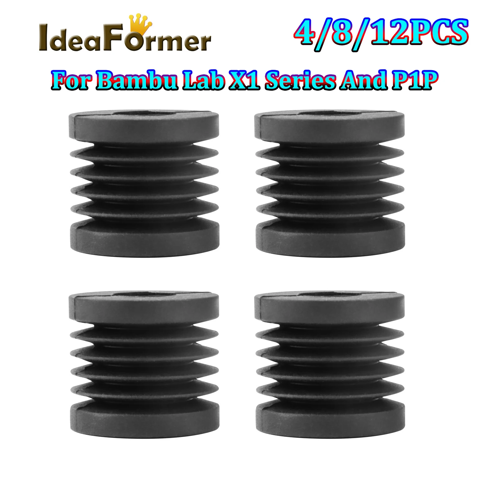 4-8-12PCS-Anti-Vibration-Feet-For-Bambu-Lab-X1-Series-And-P1P-Universal ...