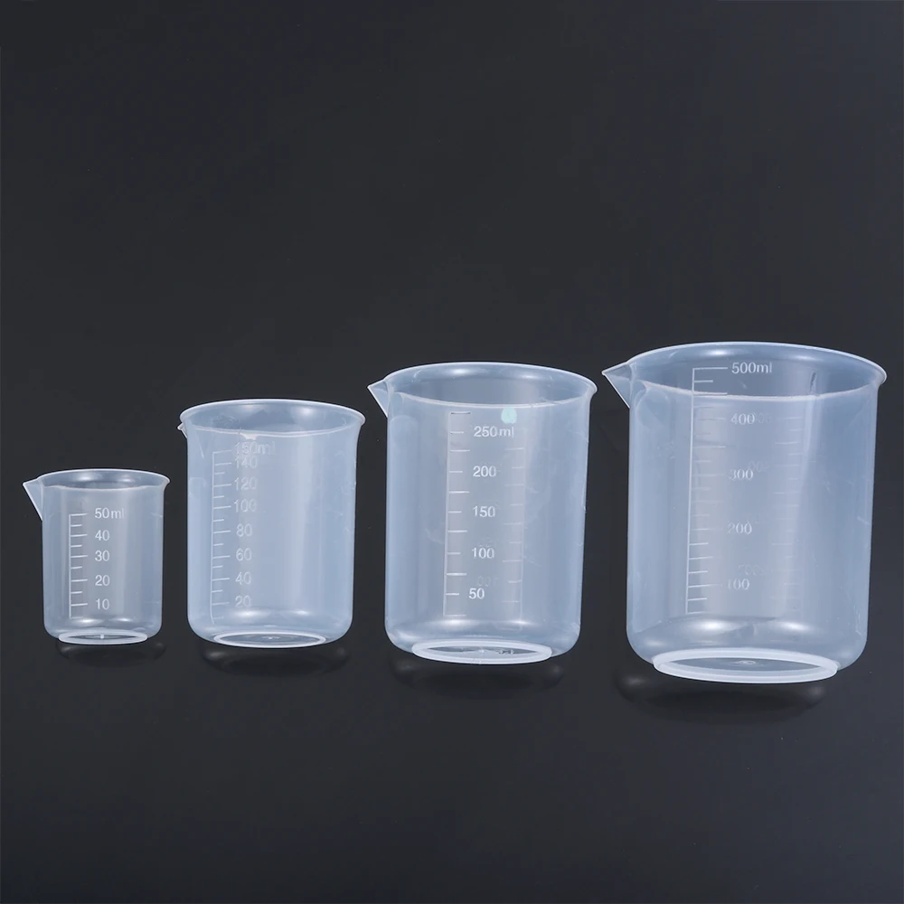 Graduated Measuring Measuring Cup | Plastic Laboratory Beaker - Plastic ...