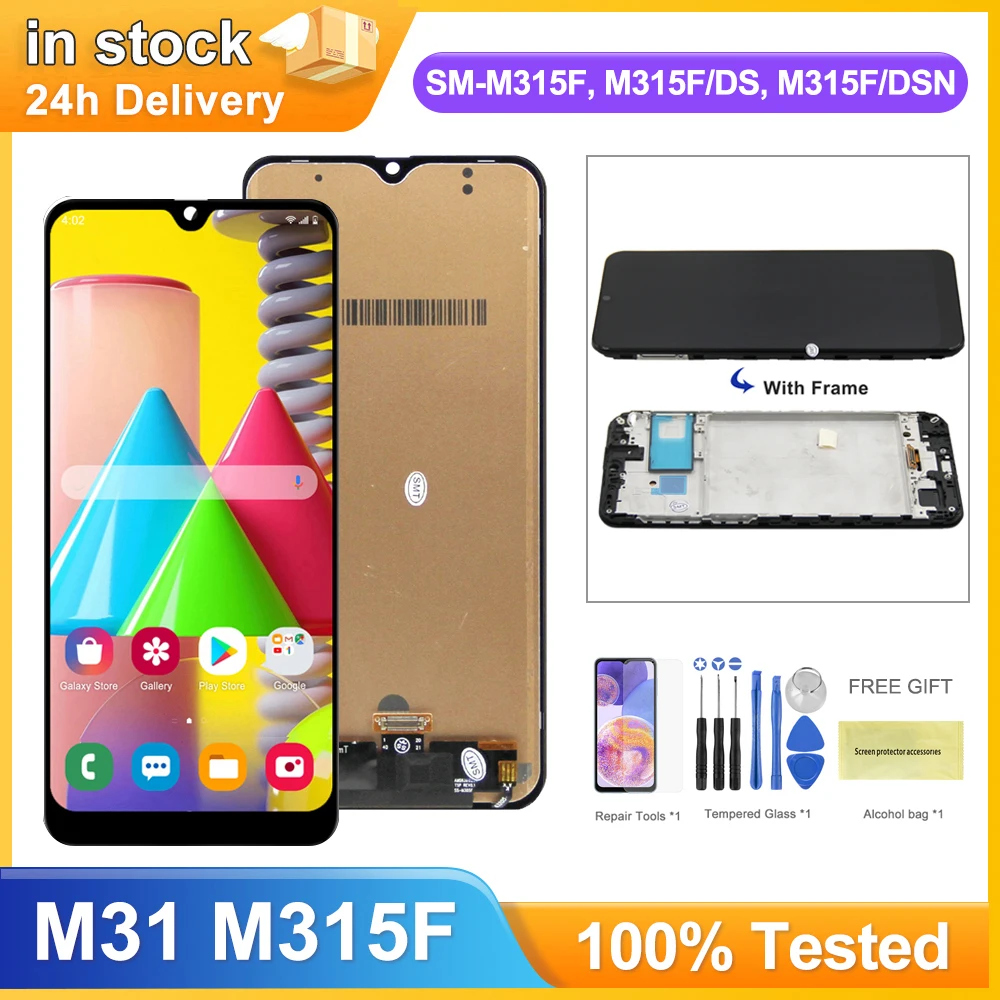 M31-Screen-For-pantalla-Samsung-Galaxy-M31-M315-M315F-Lcd-Display-Touch ...