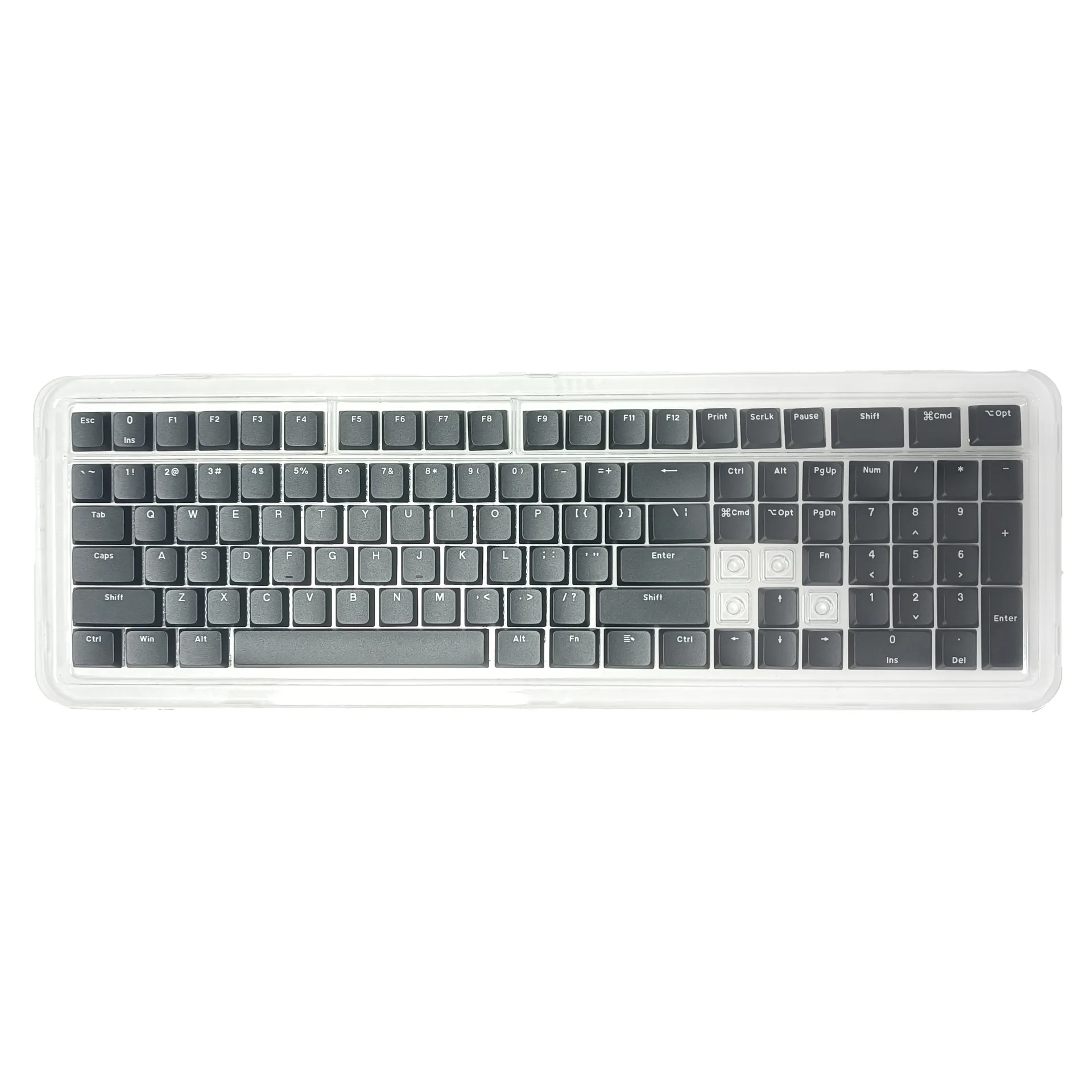 Low-Profile-Keycap-Set-for-Mechanical-Keyboard-Chiclet-Keyboard-MX-stem ...