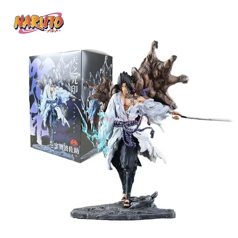 Figura-Anime-Naruto-Sasuke-Uchiha-Tiemu-Gk-Modelo-de-Est-tua-em-PVC ...