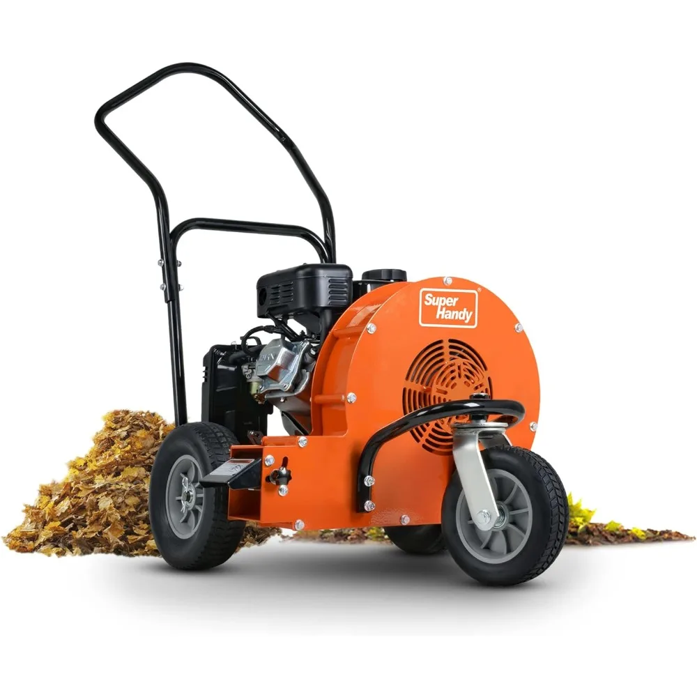 Walk-Behind-Leaf-Blower-Wheeled-Manual-Propelled-7HP-212cc-4-Stroke ...