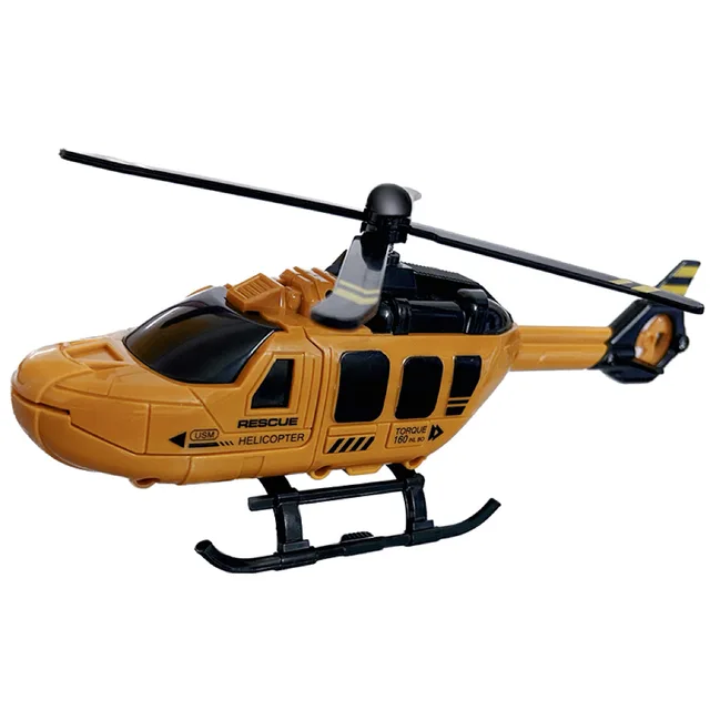 Helicopter Toy Propeller Fighter Rescue Helicopter Boy Kids Simulation ...