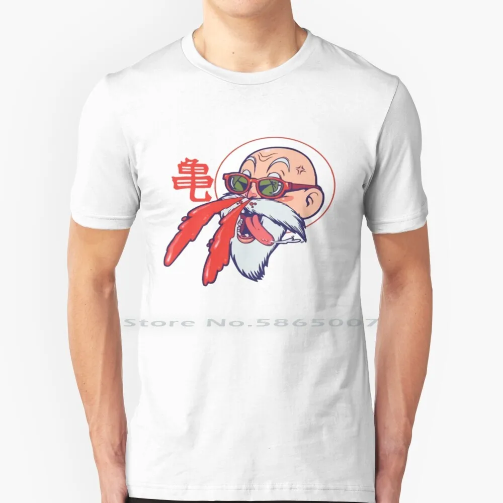 Master-Roshi-T-Shirt-100-Cotton-Happy-Anime-Master-Roshi-Big-Size-6xl ...